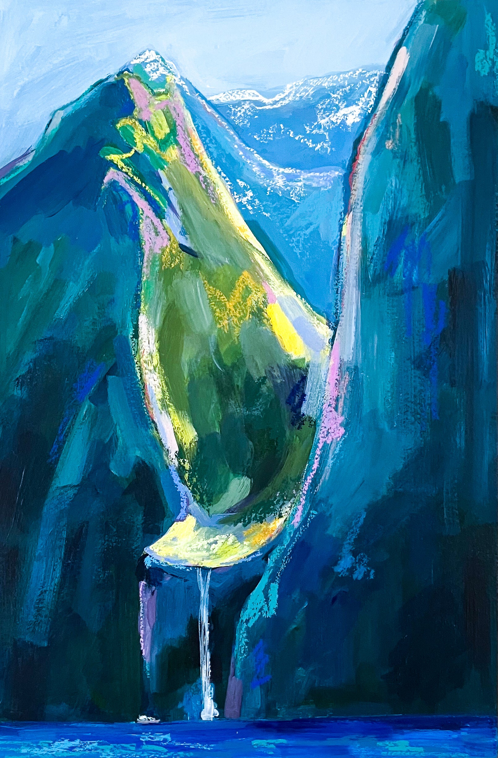 Behind the work: Under the Falls – Raewyn Pope Studio